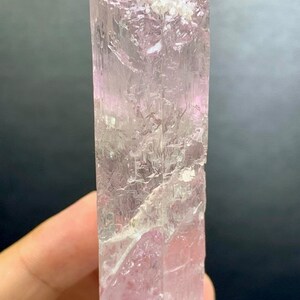 Natural Pink Colour Transparent Rare Fluorescent Rainbow Inclusion ...