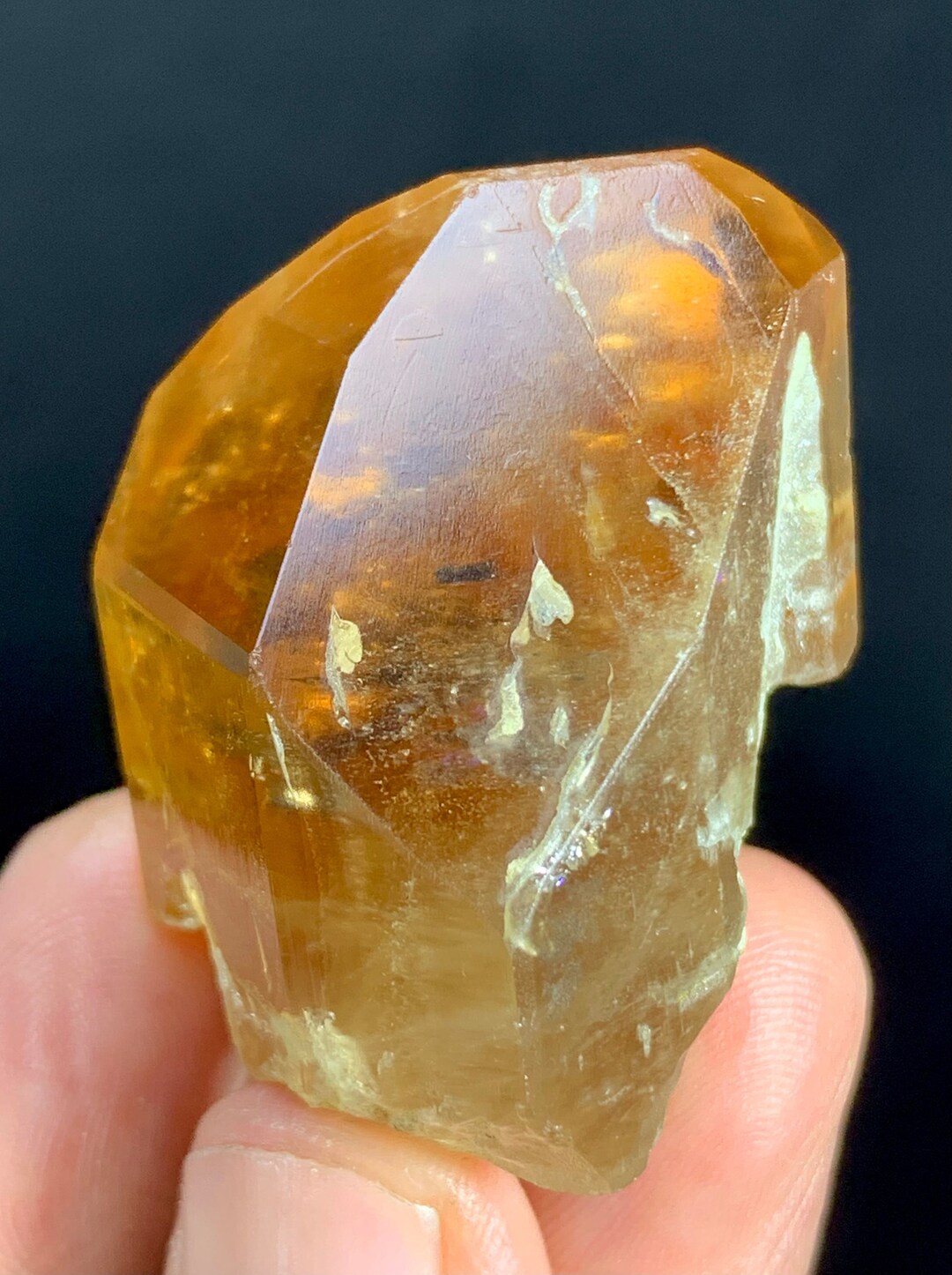 Rich Golden Colour Transparent Topaz Crystal, Sherry Topaz From Skardu ...