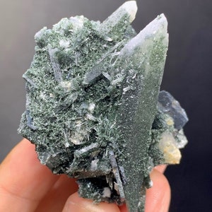 Natural Chlorine Quartz With Hematite Combined Specimen From Skardu ...