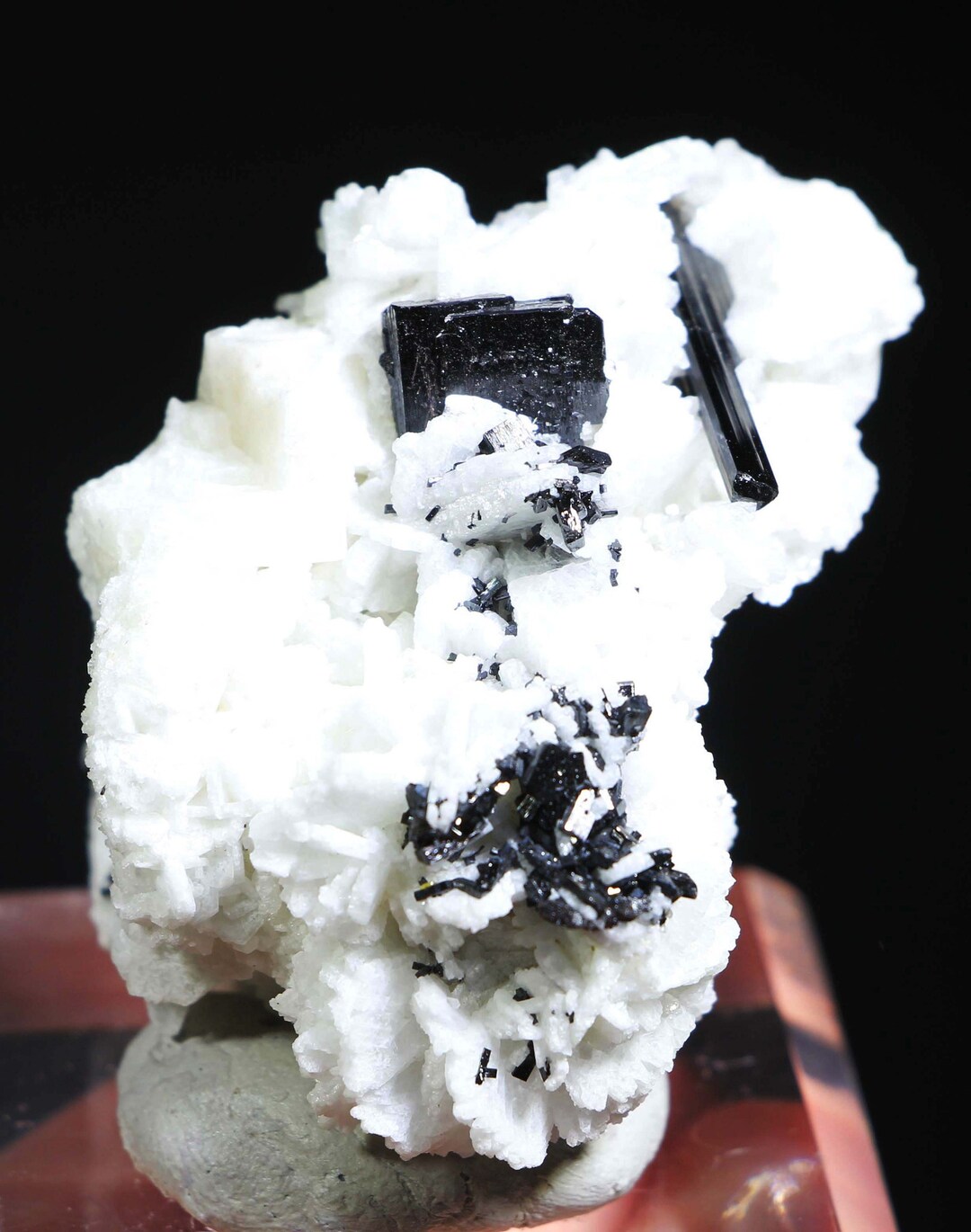 Rare Tantalie With Tourmaline Specimen, Rare Mangano Tantalite Crystal ...