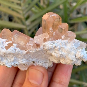Stunning Golden Colour Transparent Twins Topaz Cluster Specimen From ...