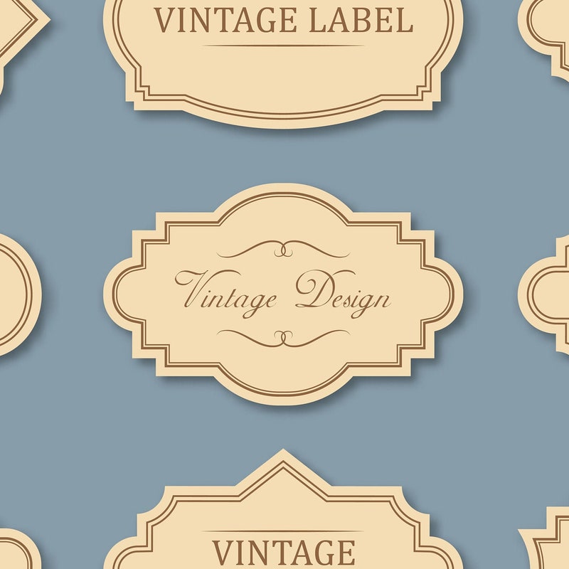 Decorative Labels - Etsy