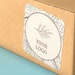 100 Pcs. Box Stickers, Shop Logo Label for Packaging, Wrapping Supply ...