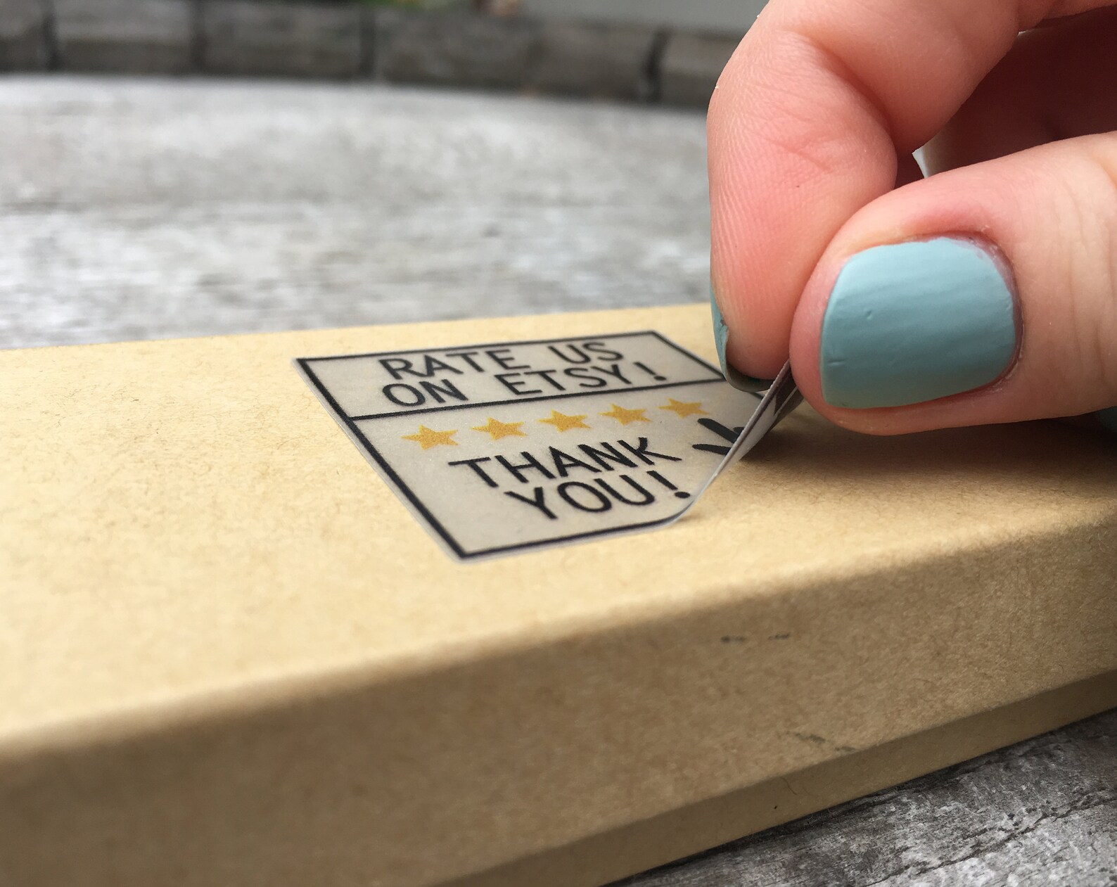 Open Here Stickers for Sellers, Box Opening Stickers, Show Customers ...