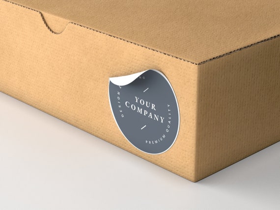 100 Pcs. LOGO LABEL DECALS Wrapping Stickers Packaging - Etsy