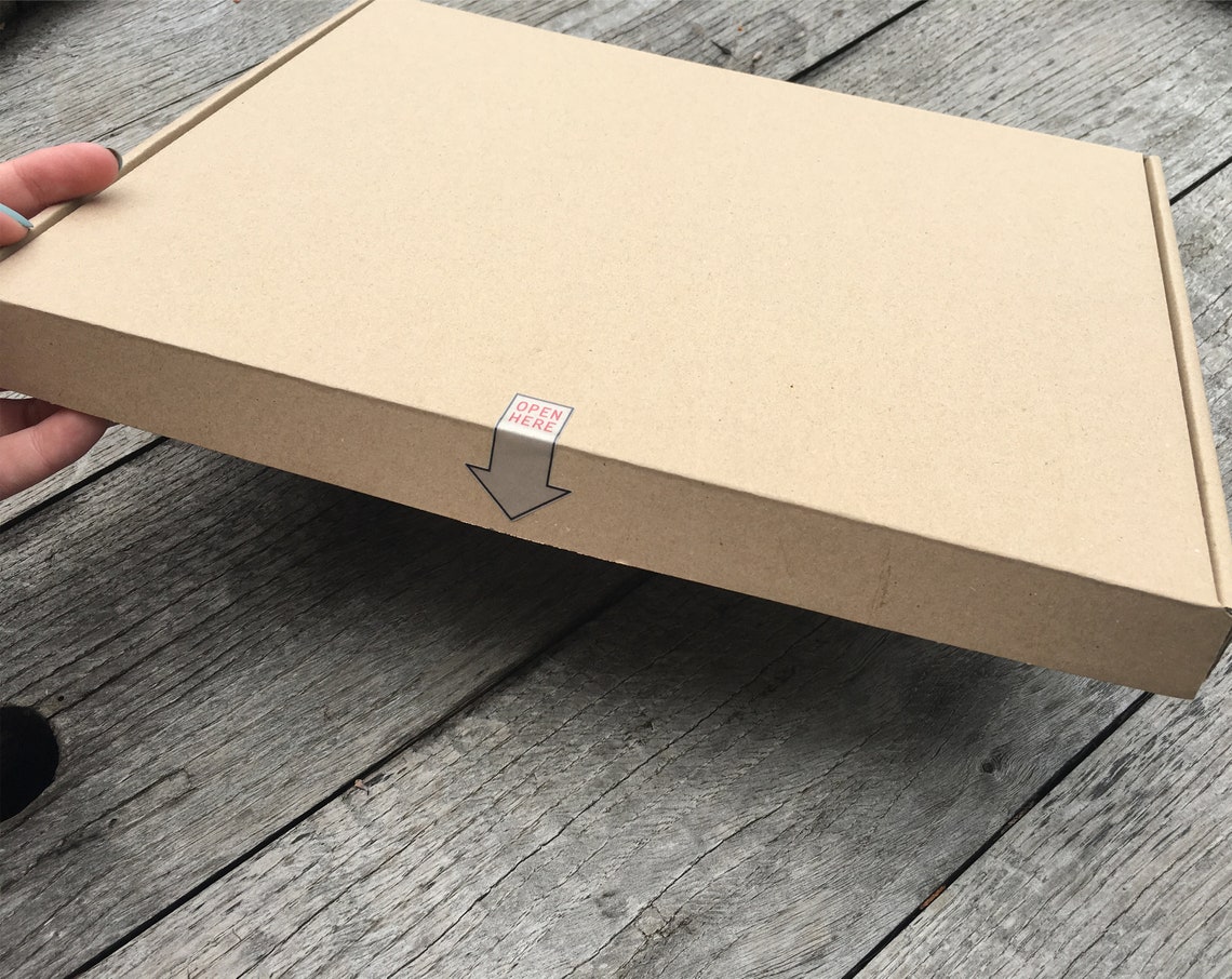 Open Here Stickers for Sellers Box Opening Stickers Show | Etsy