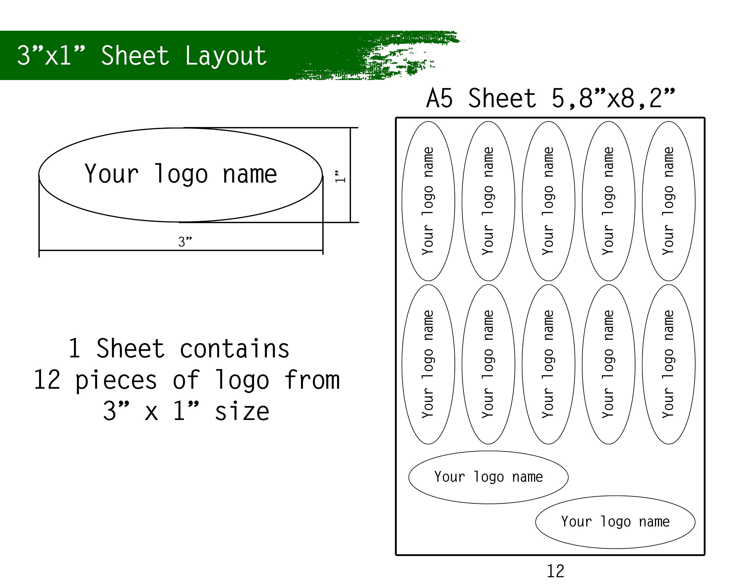 Personalized Shop Sticker in More Sizes Custom Stickers With - Etsy