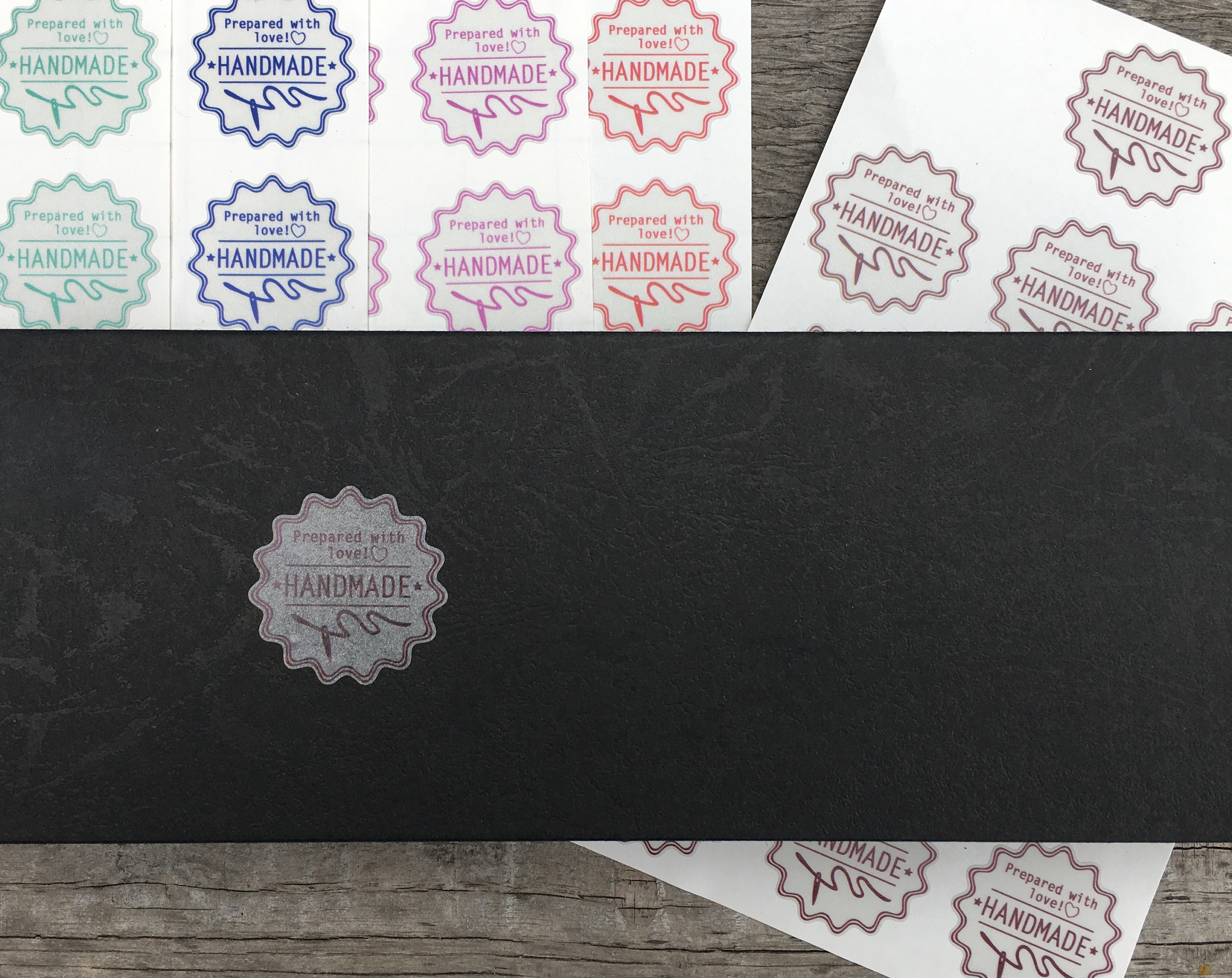 Handmade Labeled Stickers for Sellers. Add Decals to Your - Etsy UK