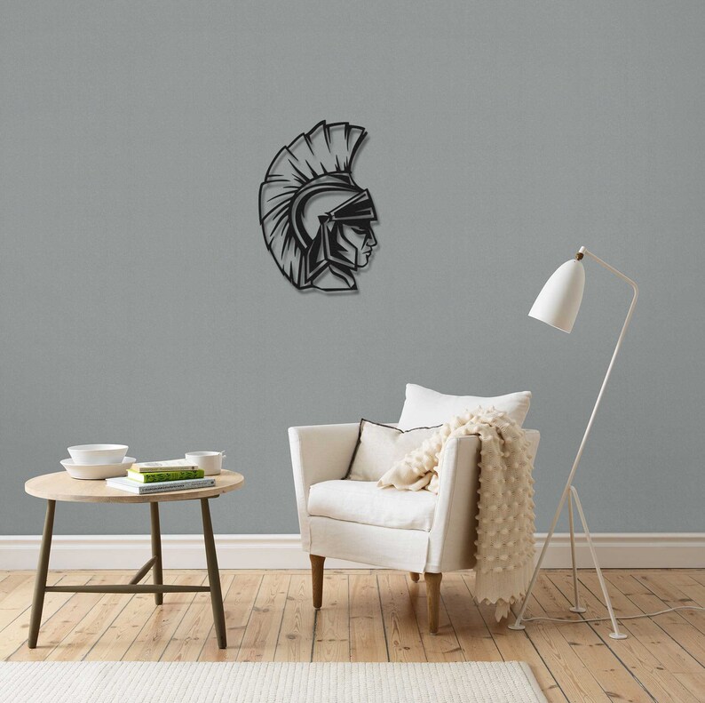 Christmas Gift, Spartan Sign, Metal Sign, Gym Wall Decor, Metal Fitness ...
