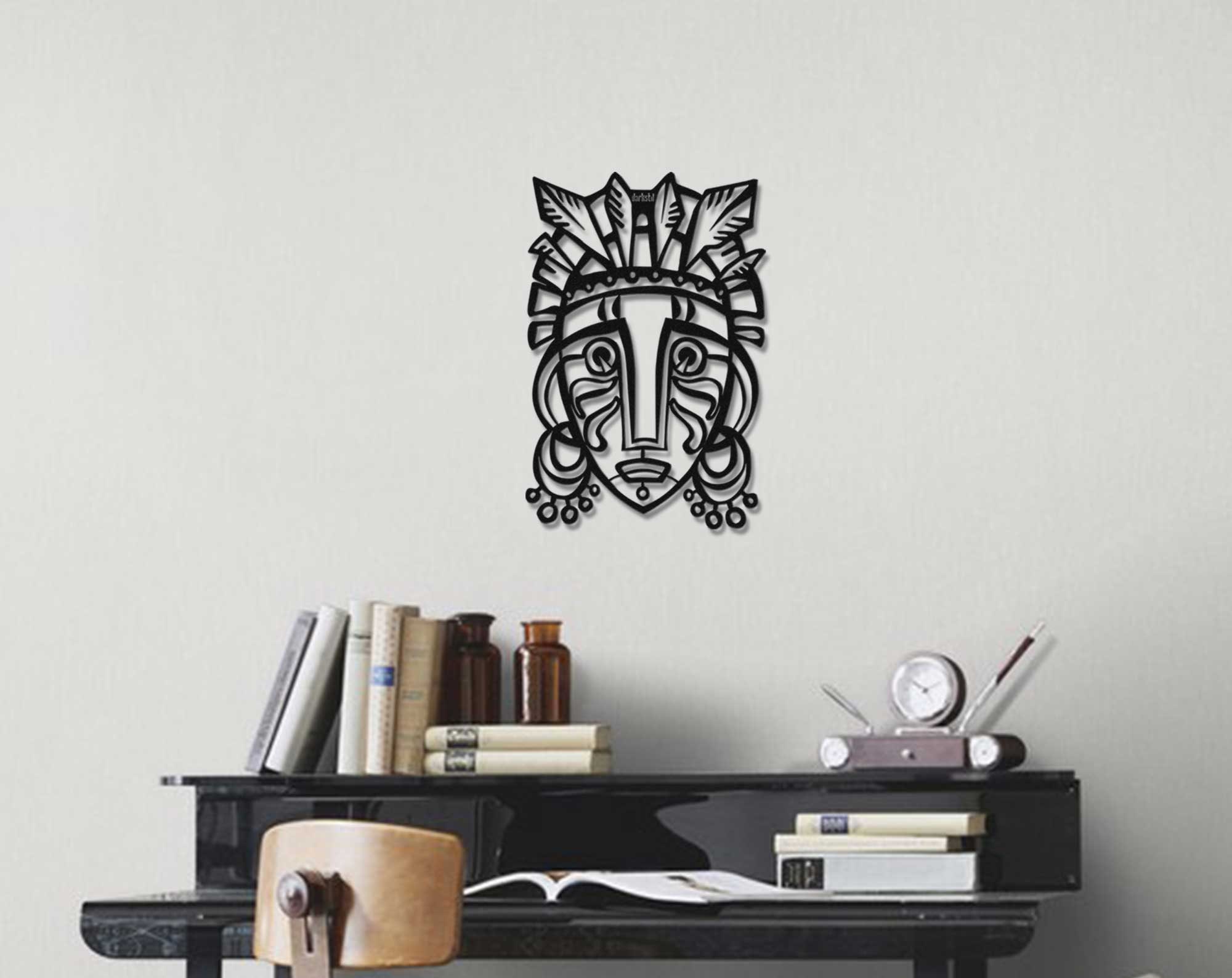 African Mask Metal Wall Decor Metal Face Mask Wall Art - Etsy