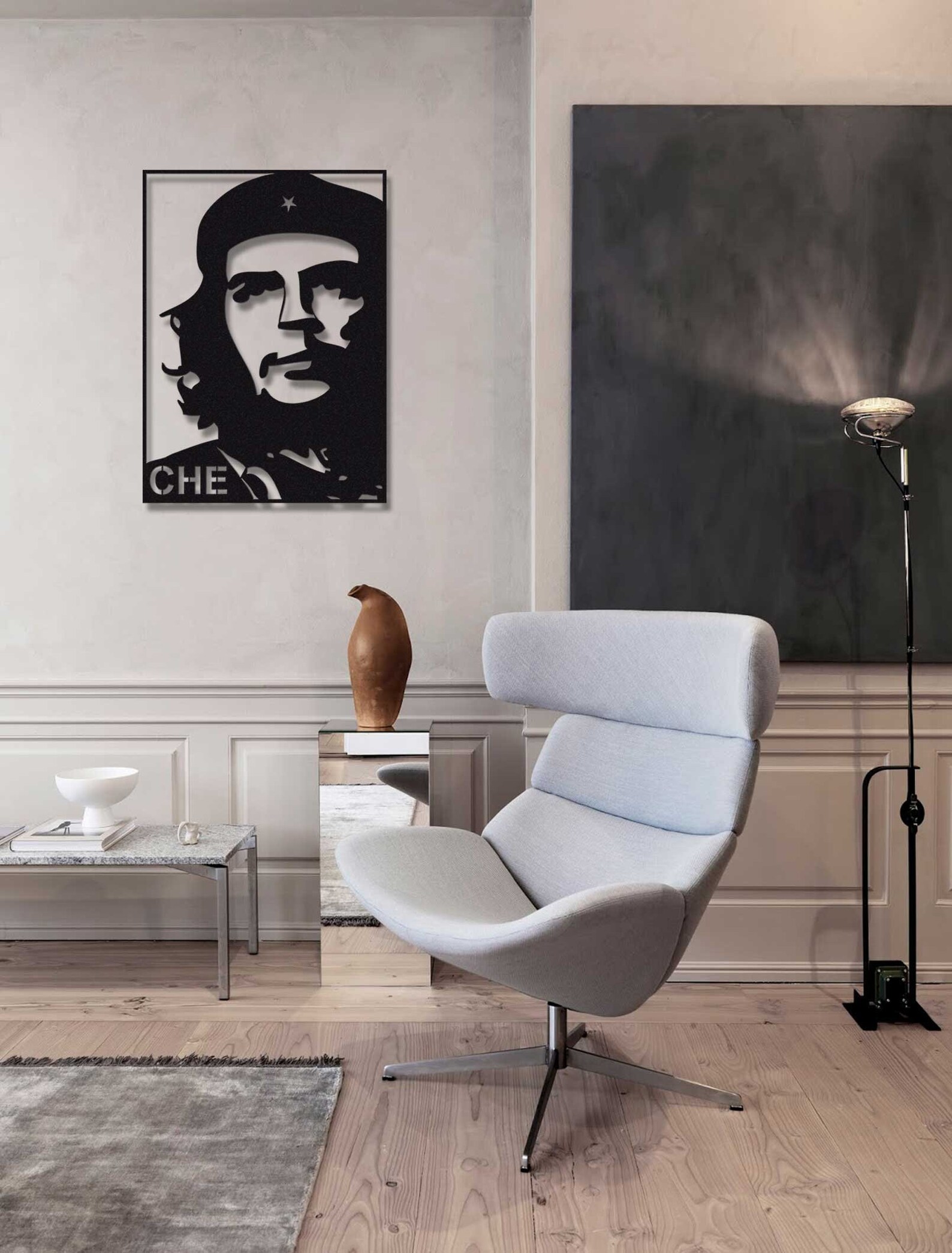 Ernesto Che Guevara, Metal Wall Art, Metal Wall Decor, Che Guevara Wall ...