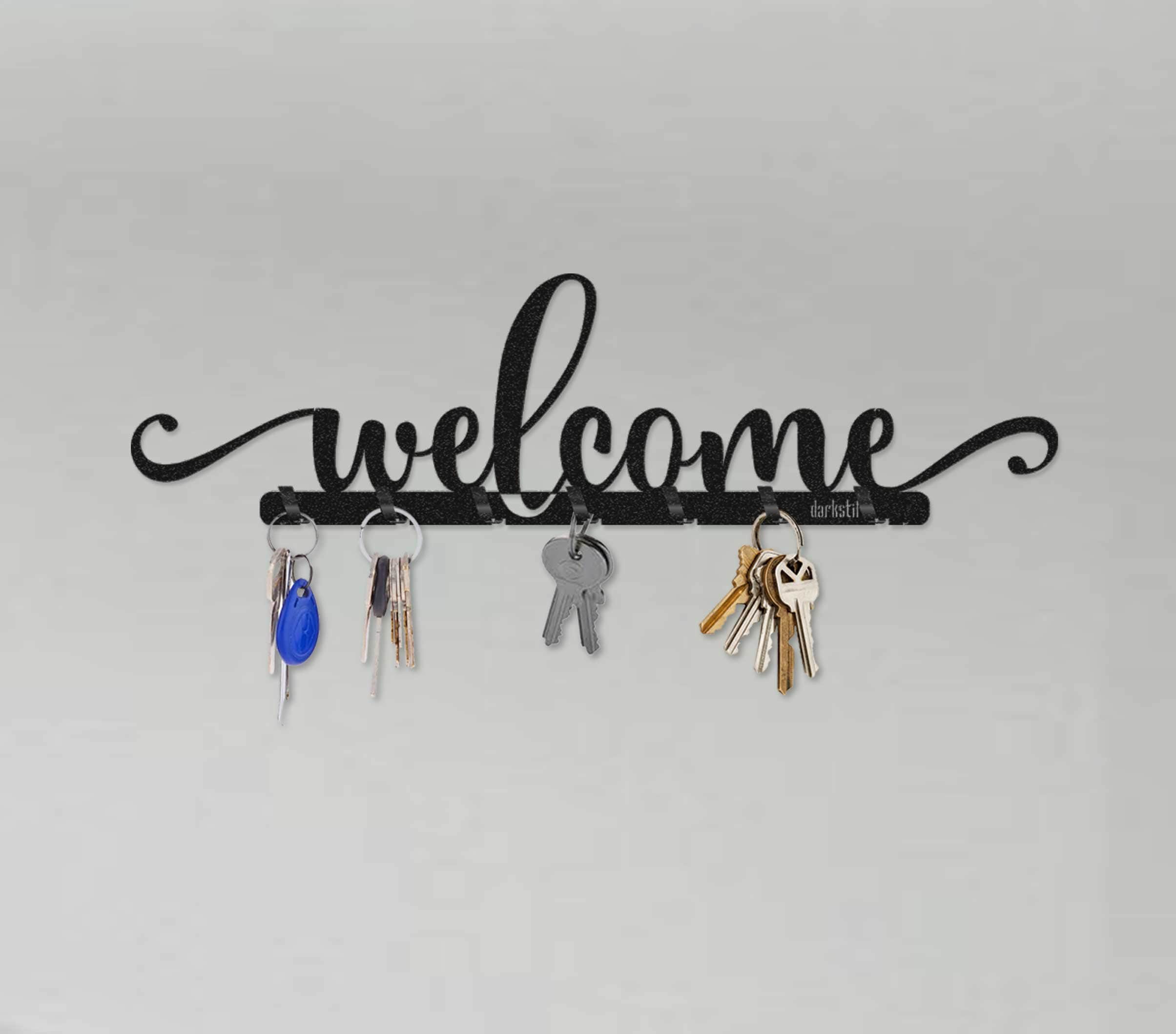 Key Metal Wall Hanger, Metal Door Key Holder, Metal Wall Decor, Home ...