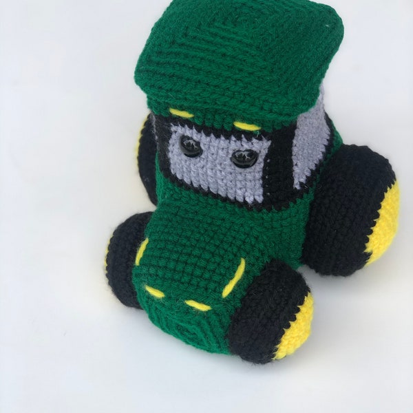 Crochet Tractor - Etsy
