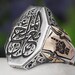 Silver Seal of Solomon Ring, Solomon Seal Protection Ring, Star of ...