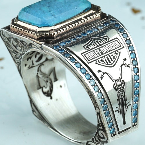 Licensed Harley Davidson Ring - Etsy