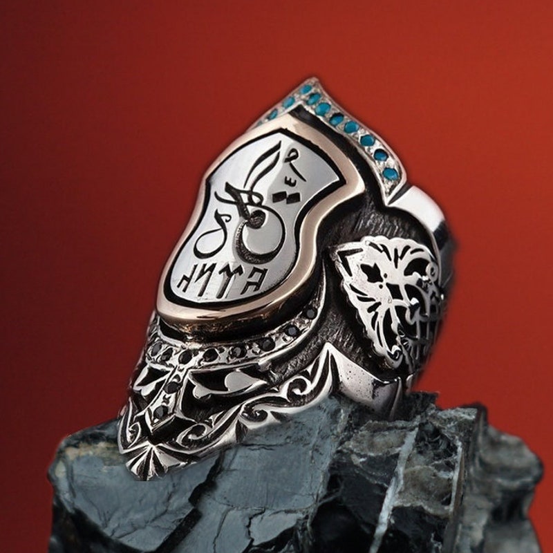 Ottoman Men Ring - Etsy