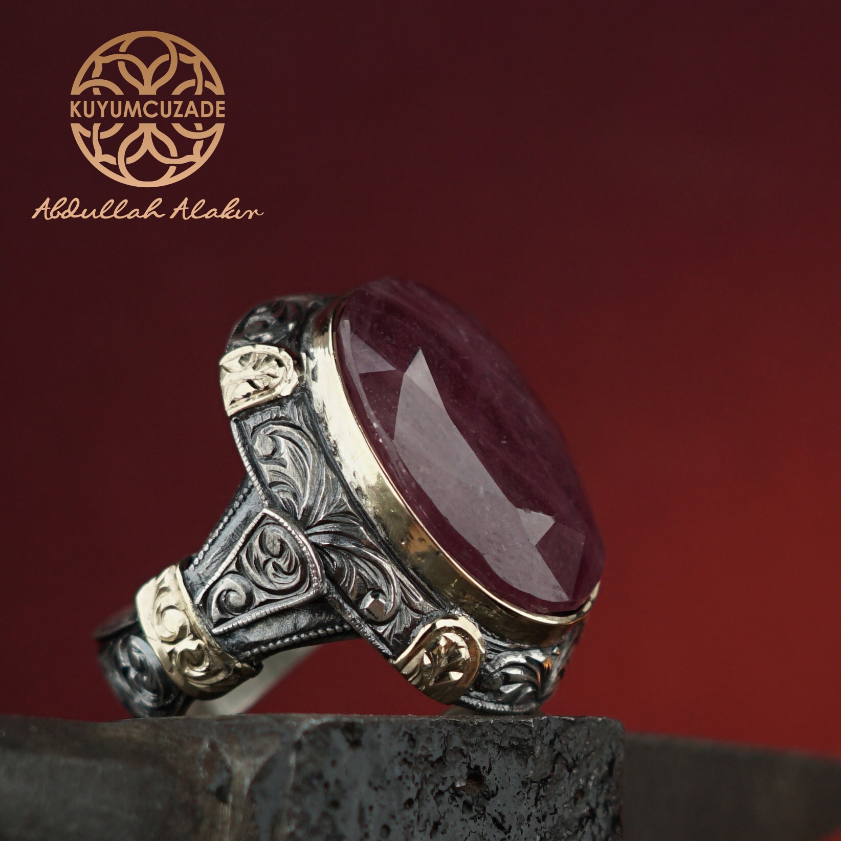 Silver Irani Ruby Ring | atelier-yuwa.ciao.jp