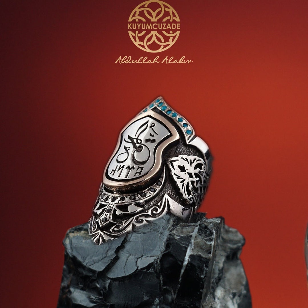 Archer Thumb Ring, Big Ring, Osman Bey Ring, Ottoman Turkish Ring ...