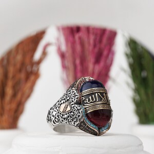 Alhambra Palace Design Silver Ring, Design Handmade Silver Ring, Spain ...