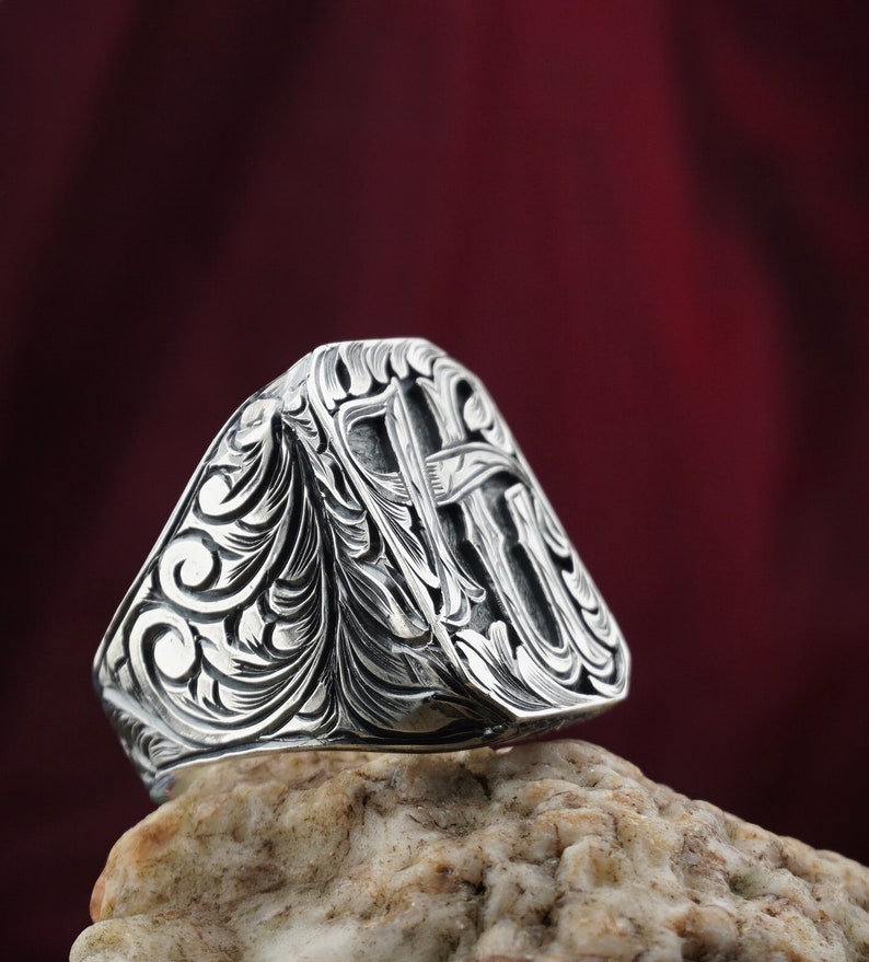 Family Crest Ring Unity Ring Handmade Engraved Ring | Etsy