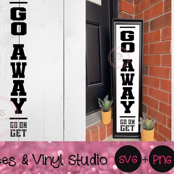 Go Away Sign - Etsy
