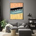 Mid Century Modern Posters Abstract Ethno Motive Print Set - Etsy