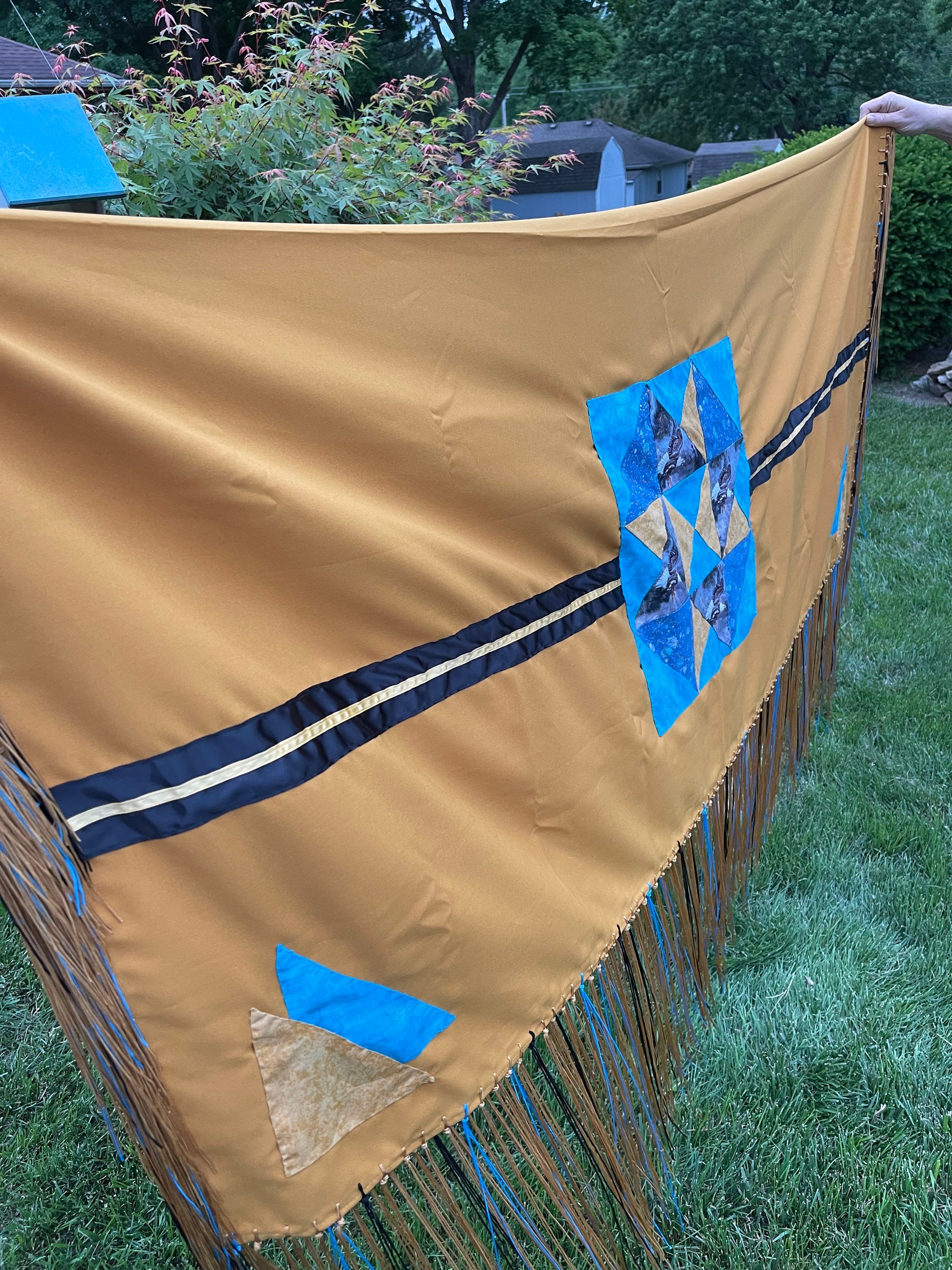 Shawl . Native American Dance Shawl - Etsy