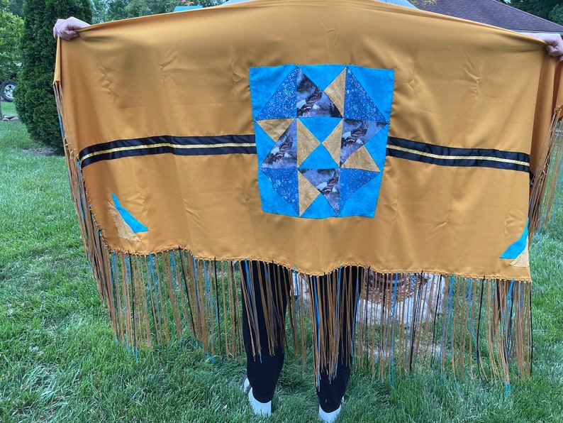 Shawl . Native American Dance Shawl - Etsy