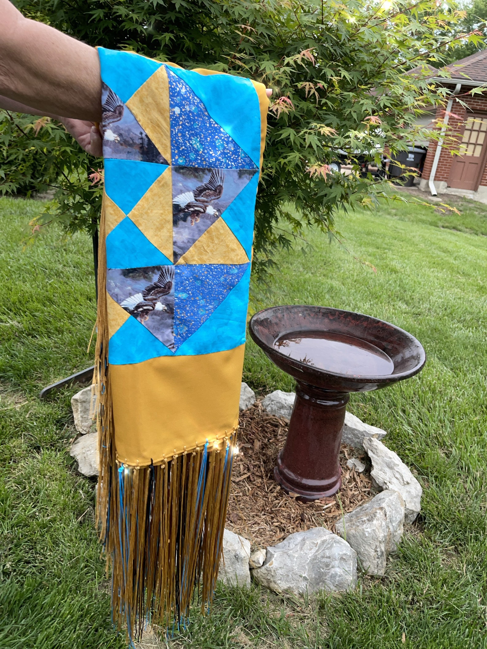 Shawl . Native American Dance Shawl - Etsy