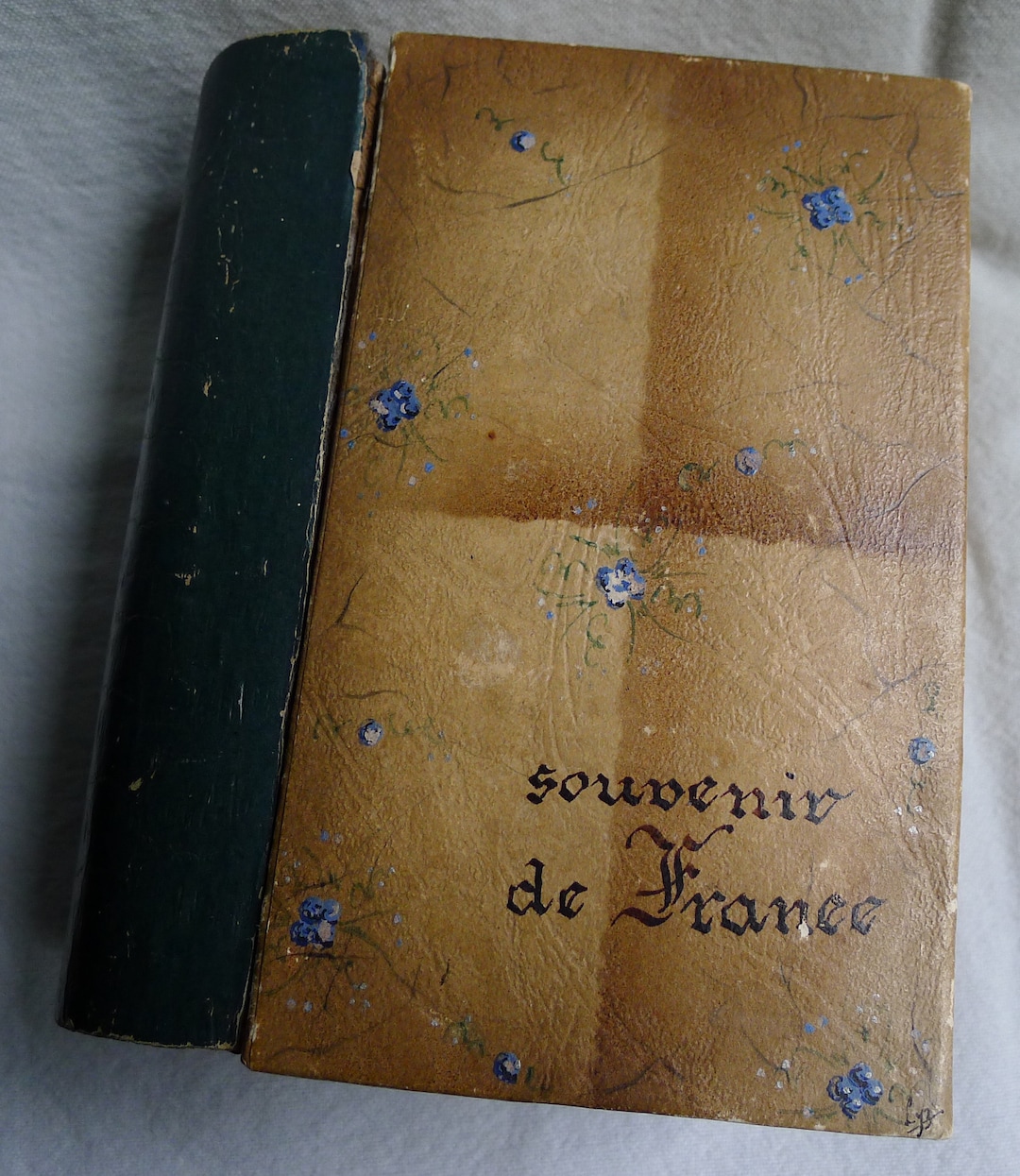 Antique Faux Fake Book Secret Box - Souvenir De France - Etsy
