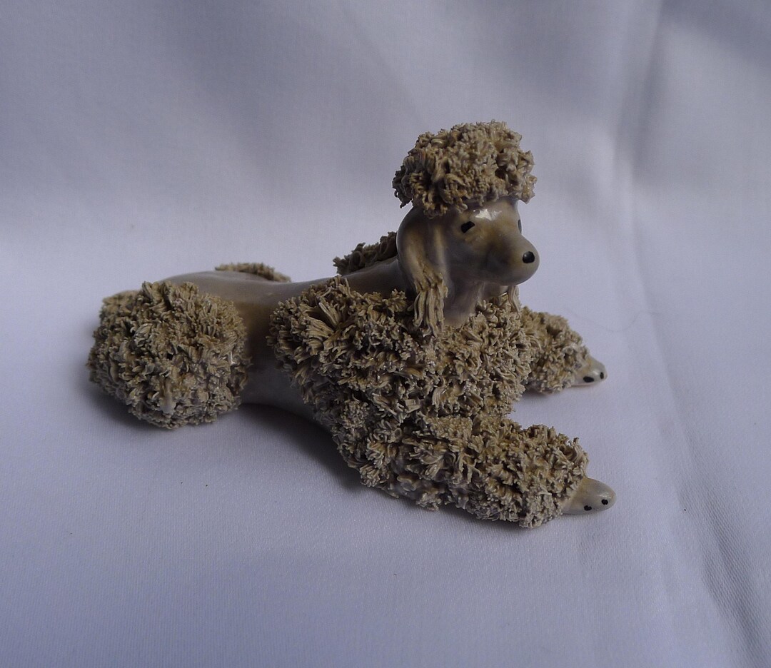 Ca1950s Small Vintage Spaghetti Poodle Figurine - Etsy