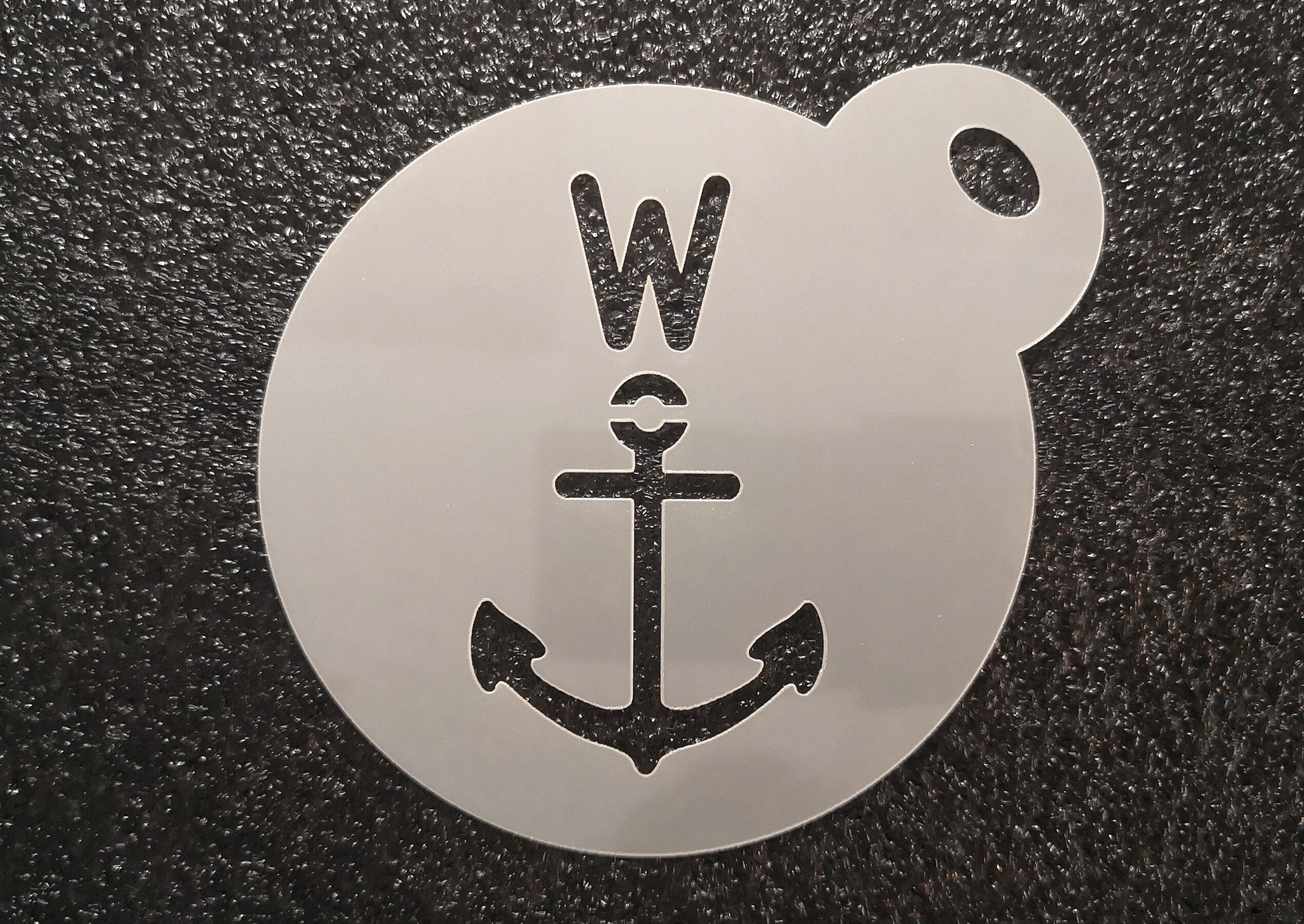 Rude Coffee Stencil W-Anchor Funny Sweary Swearing | Etsy