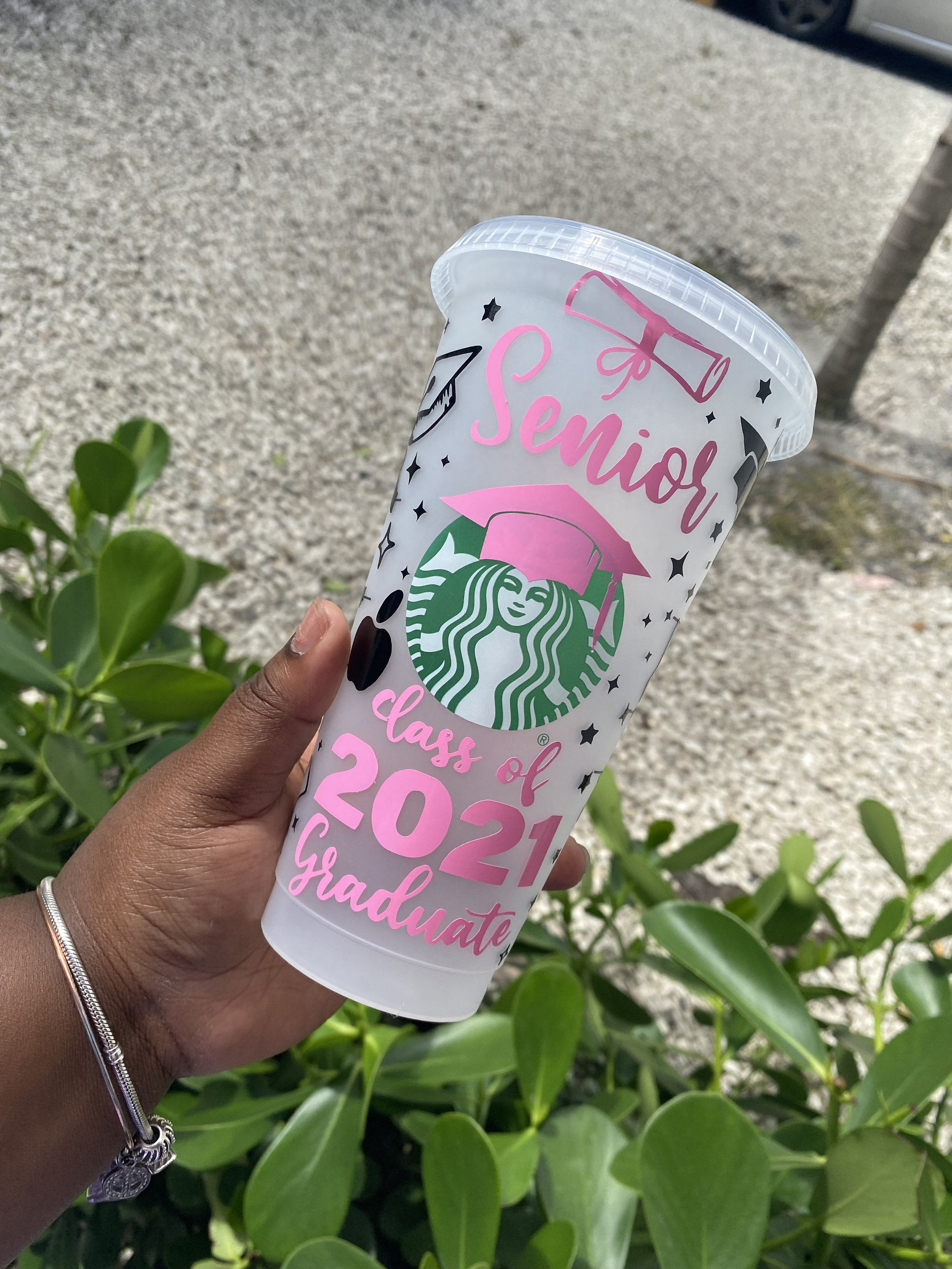 Graduation Starbucks Cup L Starbucks Cold Cup | 24 Oz Cold Cup ...
