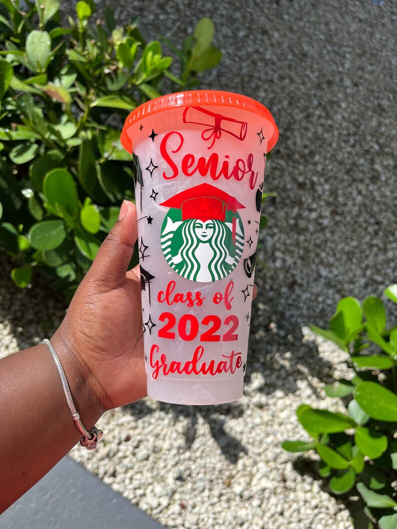 Graduation Starbucks Cup L Starbucks Cold Cup | 24 Oz Cold Cup ...