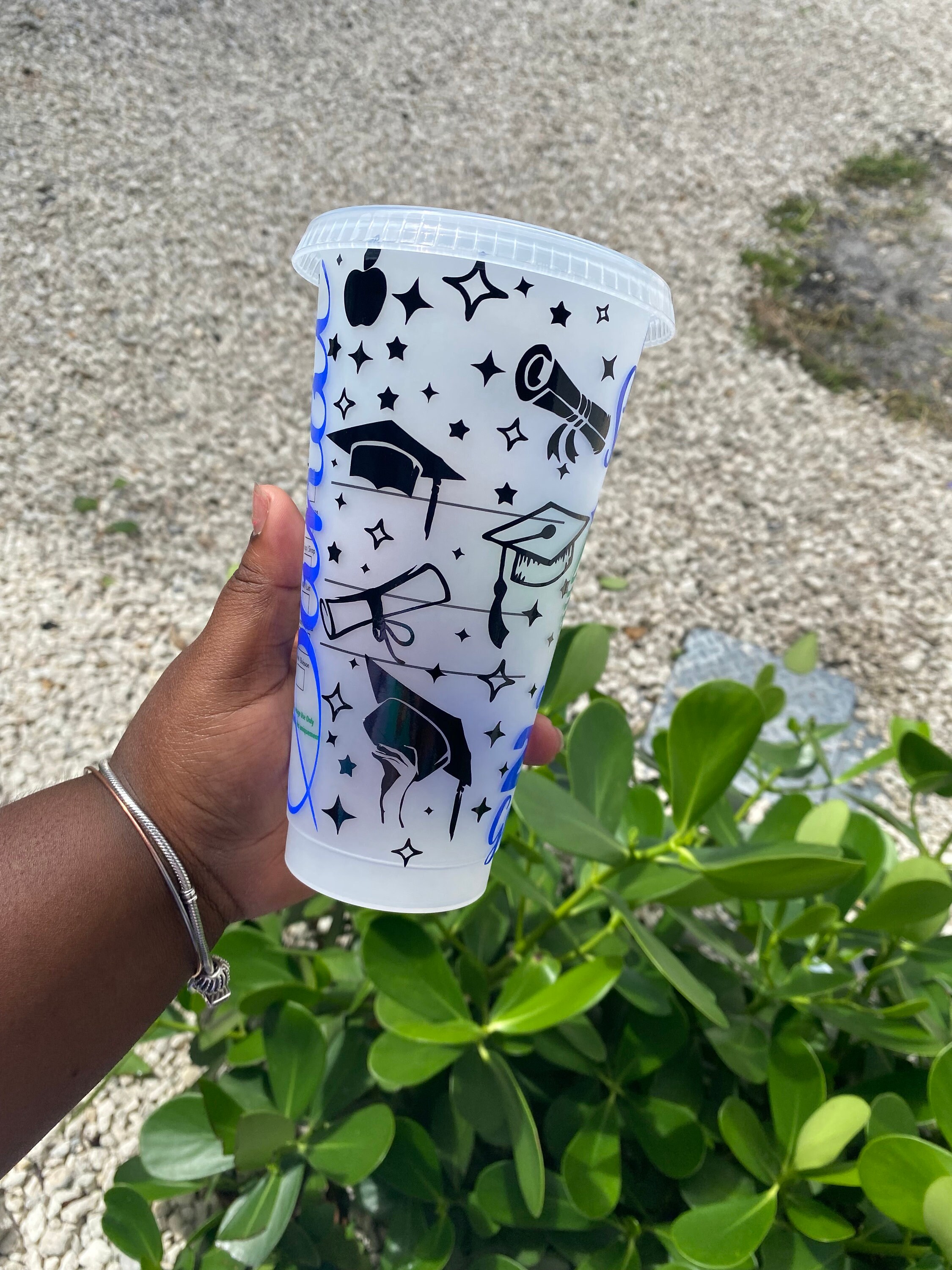 Graduation Starbucks Cup L Starbucks Cold Cup | 24 Oz Cold Cup ...