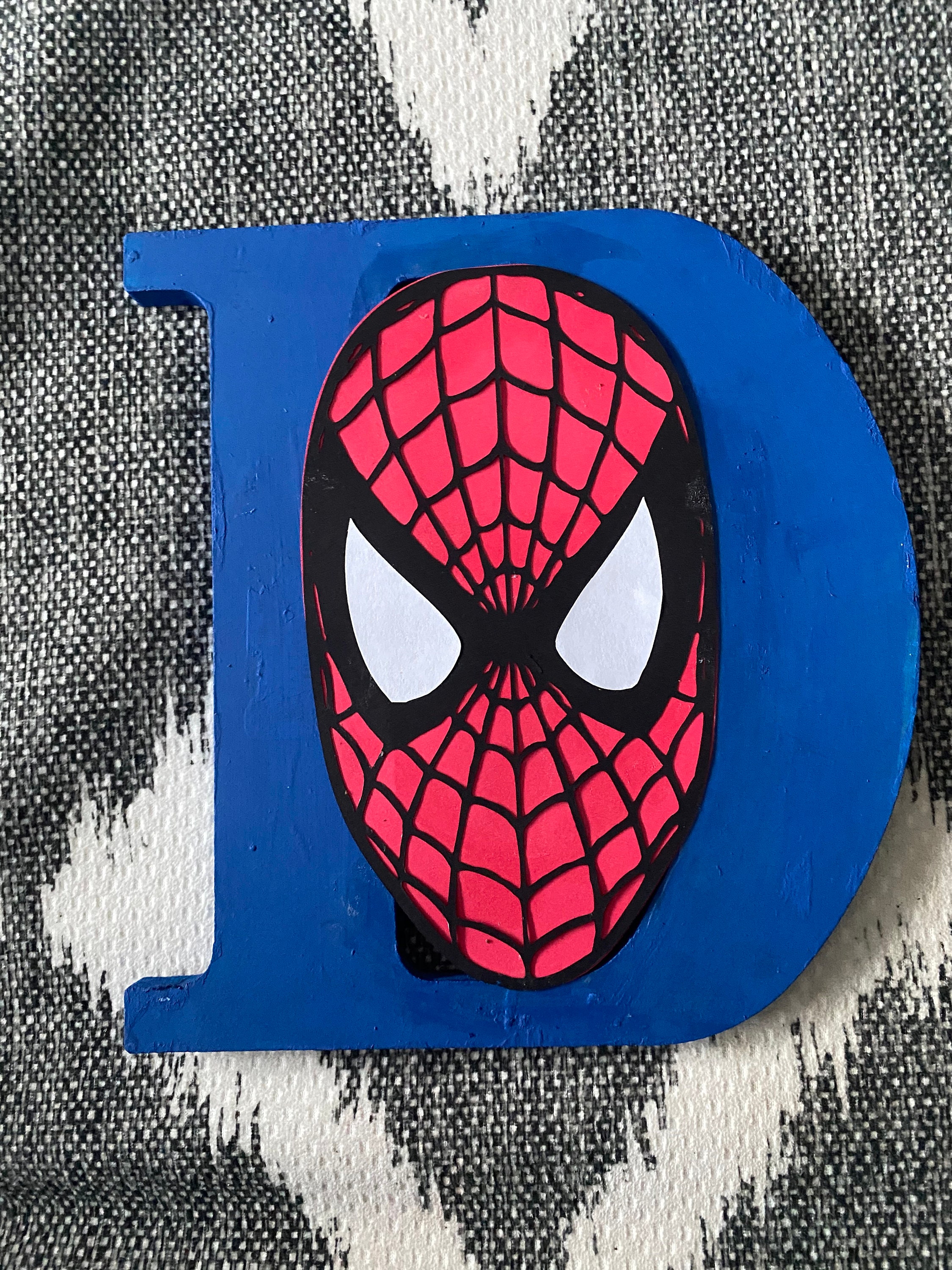 3D Spider Man Letters - Etsy