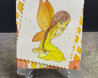 Girl With Dragon Greeting Card, Fairy Tale Art, Michaelmas - Etsy