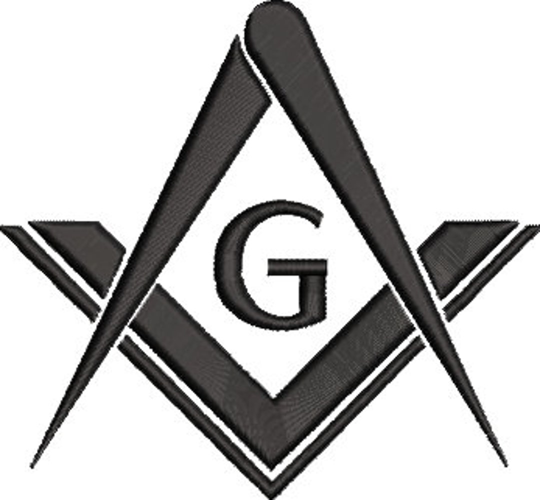 Masonic Symbol Embroidery File - Etsy