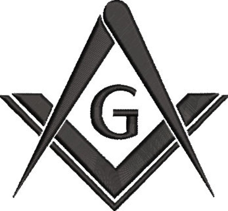 Masonic Symbol Embroidery File - Etsy
