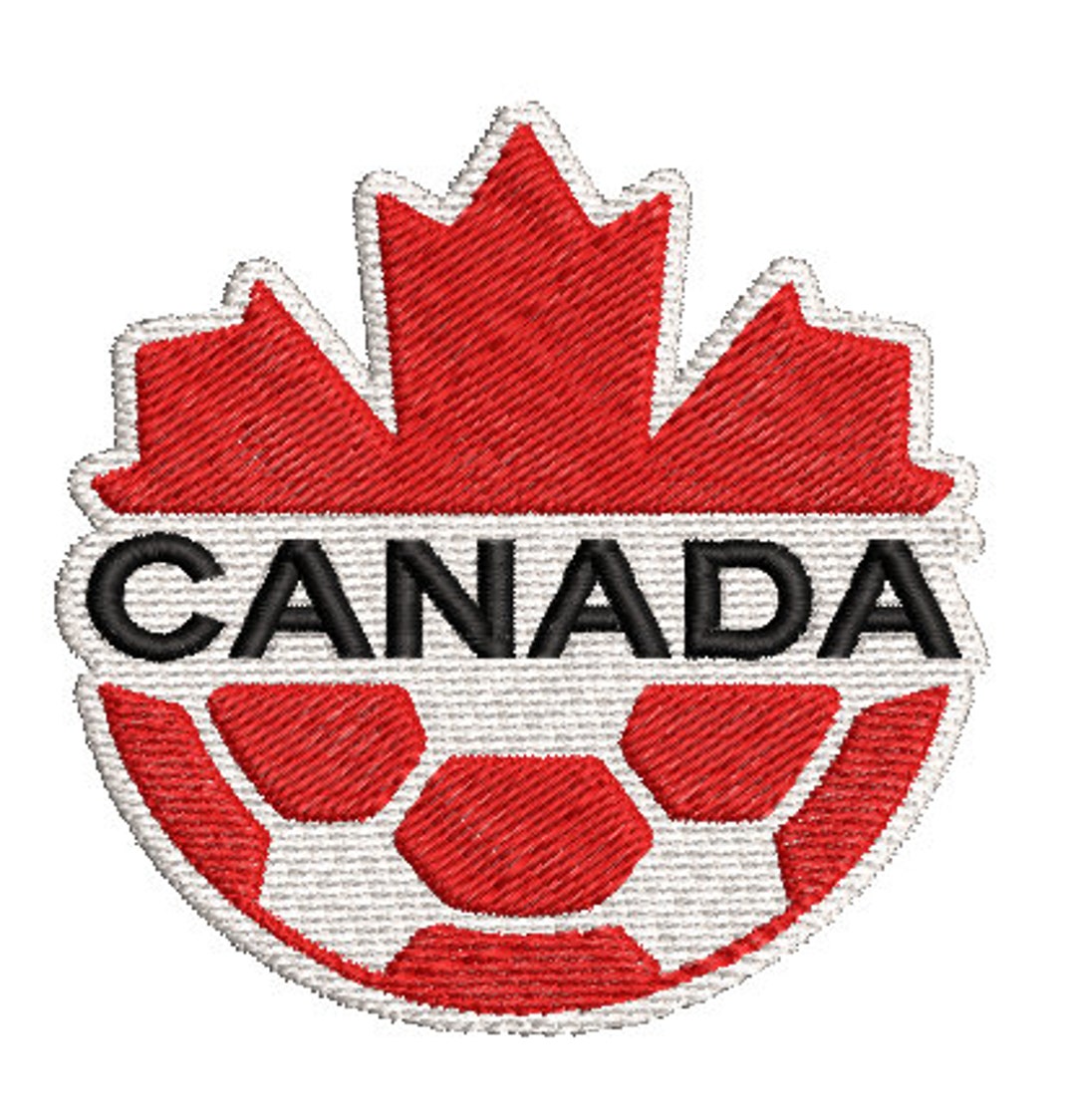 Canada Soccer Embroidery File - Etsy