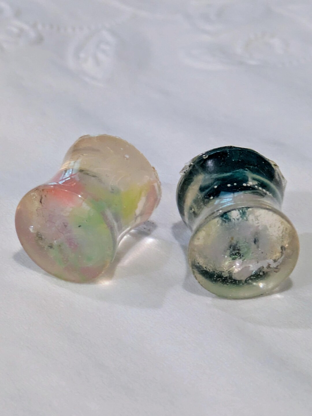 Recycled Hula Hoop Ear Gauges 00g - 10mm: Double Flared Plugs - Etsy