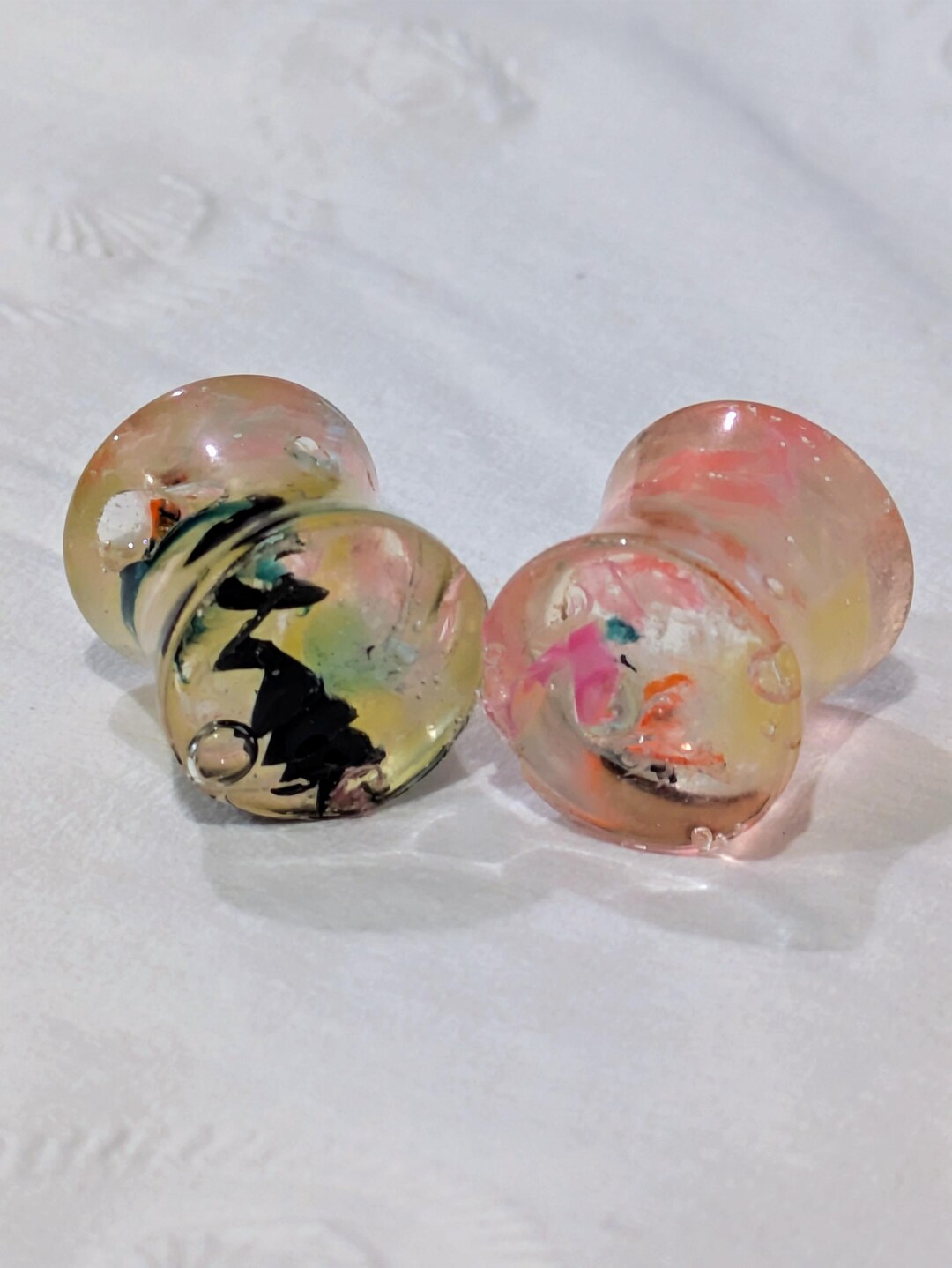 12mm Ear Gauges, 2 Pcs, 1/2 Inch Double Flared Gauges – Plugs for ...