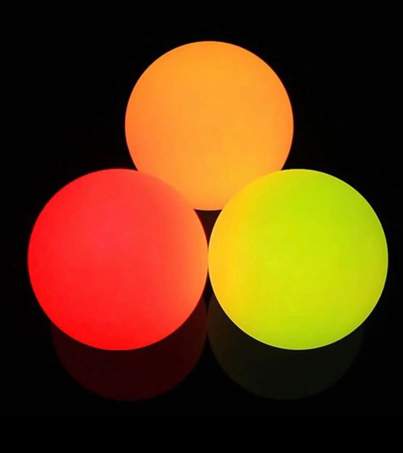 LED Juggling Ball Rechargeable Multi Function Stage Ball (sold ...