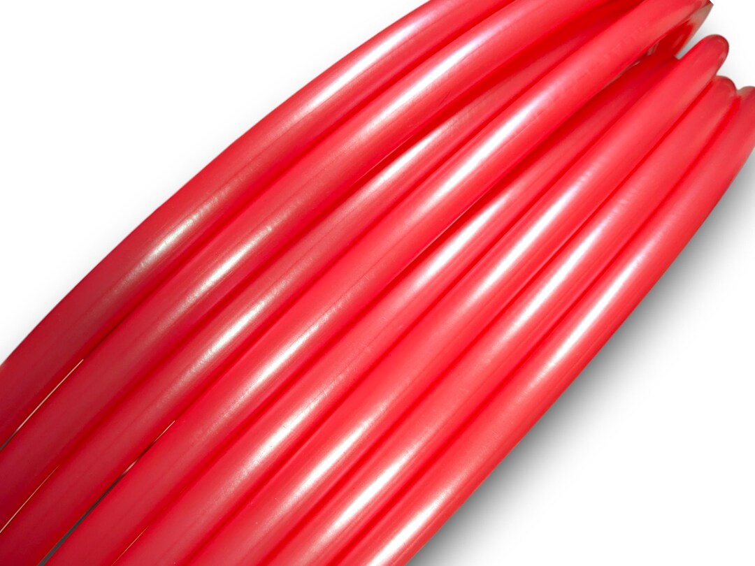 Pyromania Red Colorshifting Polypro Hula Hoop - 5/8 Collapsible Travel ...