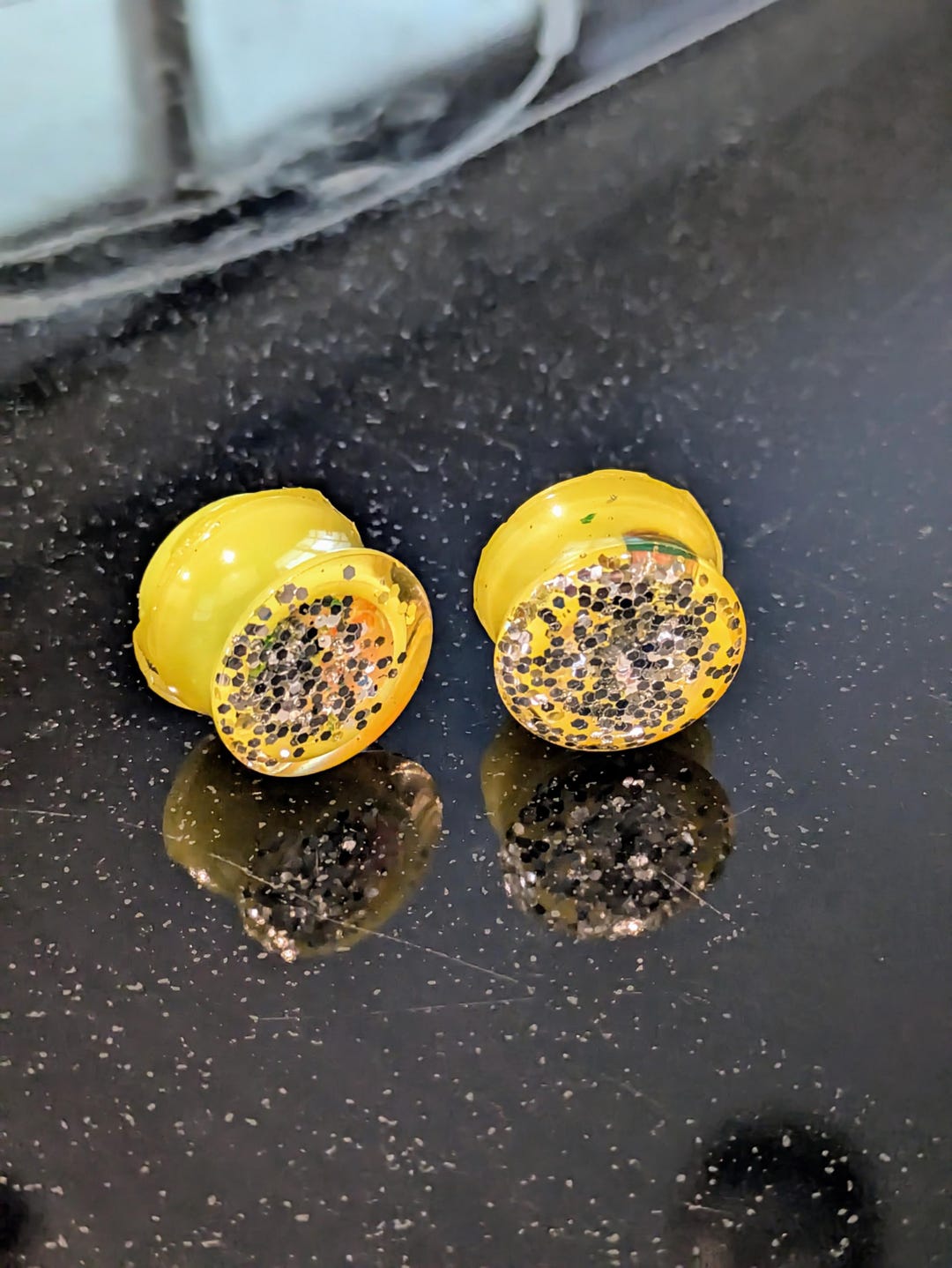 20mm Recycled Hula Hoop Ear Gauges: Double Flared Plugs, Pair - Etsy