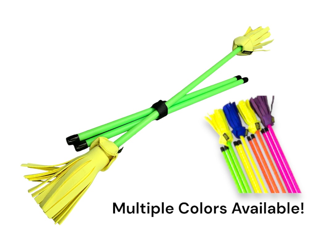 UV Reactive Flow Sticks - Devil Sticks - Juggling - Etsy