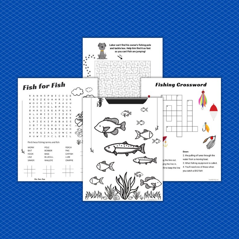 Fishing Facts & Fun for Kids! Fishing Printable, Fishing Kids, Fishing ...