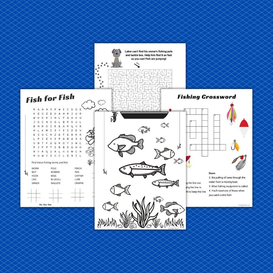 Fishing Facts & Fun for Kids! Fishing Printable, Fishing Kids, Fishing ...