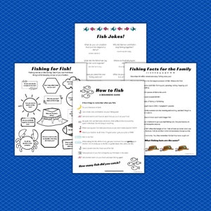 Fishing Facts & Fun for Kids! Fishing Printable, Fishing Kids, Fishing ...