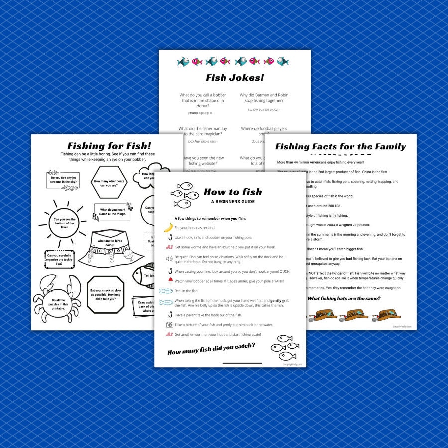 Fishing Facts & Fun for Kids! Fishing Printable, Fishing Kids, Fishing ...